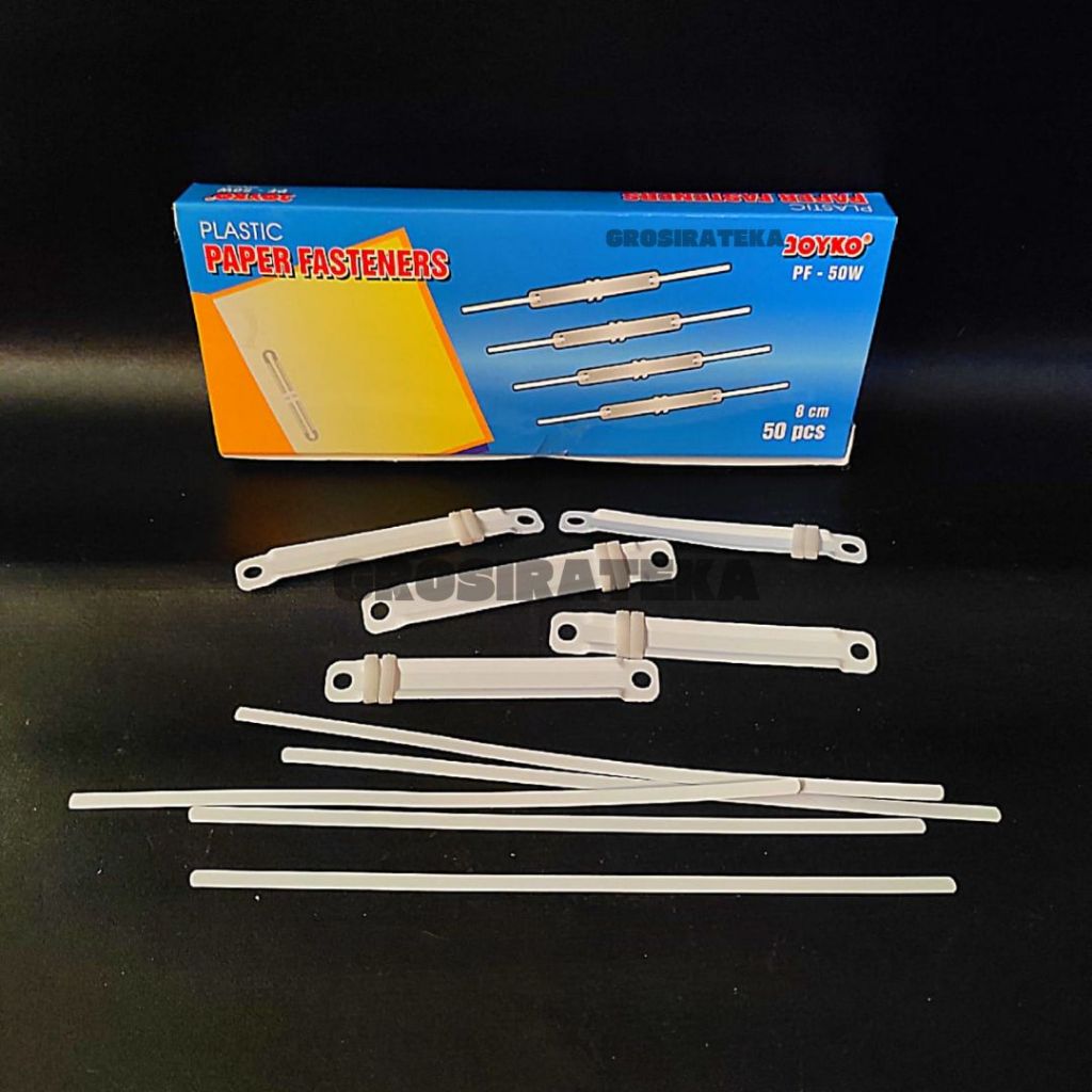 Jual PAPER FASTENER, ACCO PF 50 PUTIH ISI 50PCS JOYKO | Shopee Indonesia