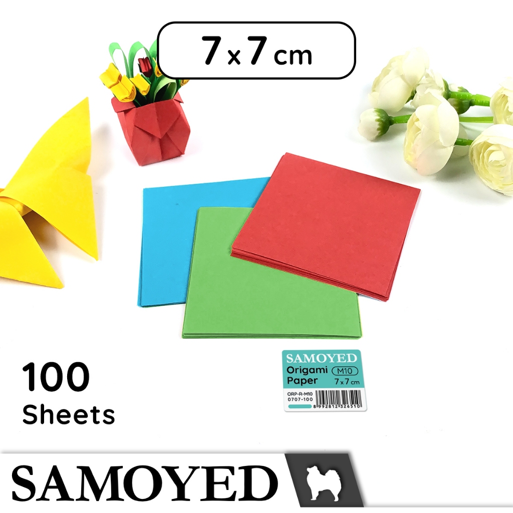 Jual SAMOYED ORP-R Kertas Lipat 2 Sisi / Two-Sided Origami Paper 7 x 7 ...