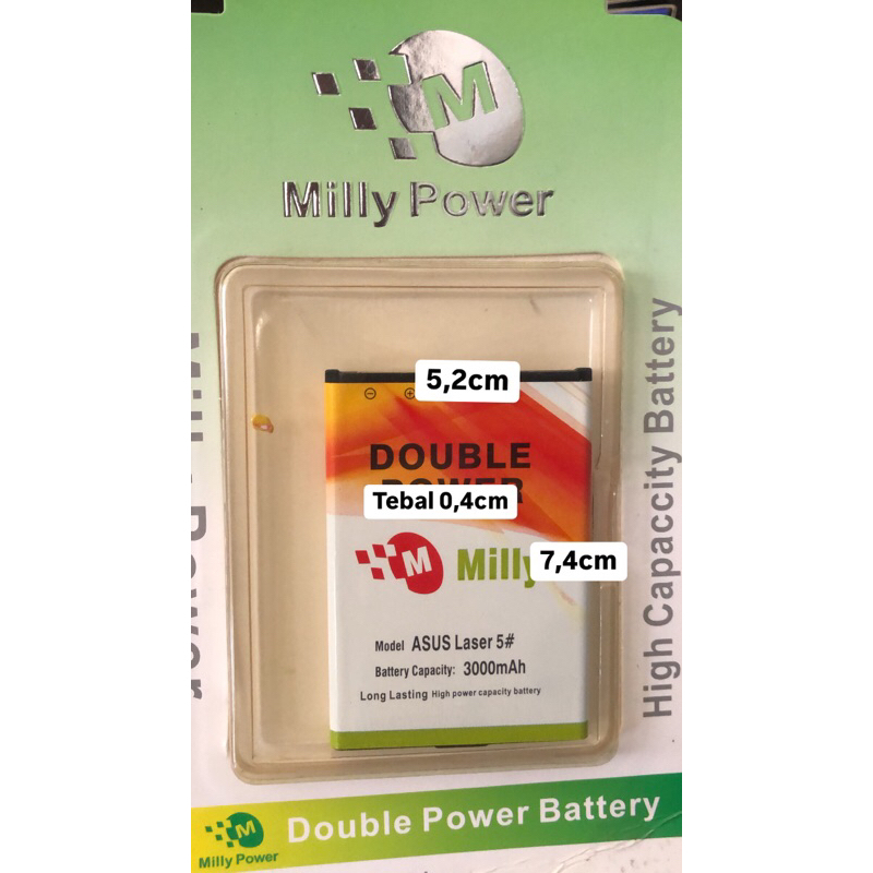 Jual BATERAI MILLY POWER ASUS LASER 5# | Shopee Indonesia