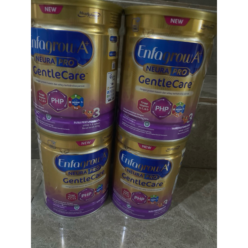 Jual Bundling Enfagrow gentle care 800 gram isi 4 kaleng | Shopee Indonesia