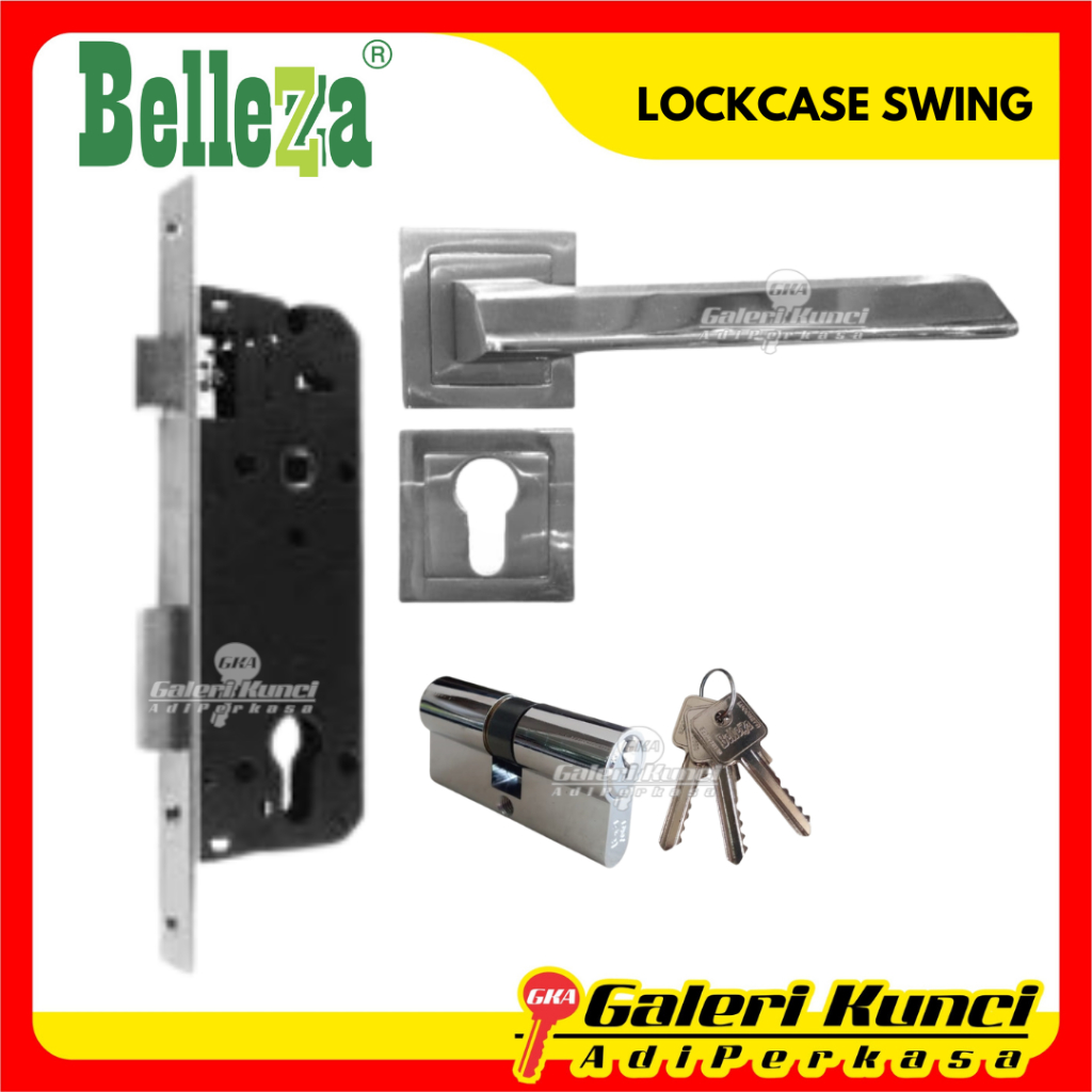 Jual Handle Pintu Set Belleza BLZ HRE.859.05 BZ ECO STYLE US26D US26 ...