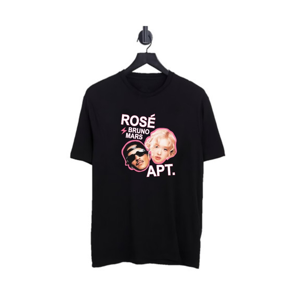 Jual KAOS APT BRUNO MARS ROSE VIRAL BISA COD PRIA WANITA UNISEX | Shopee Indonesia