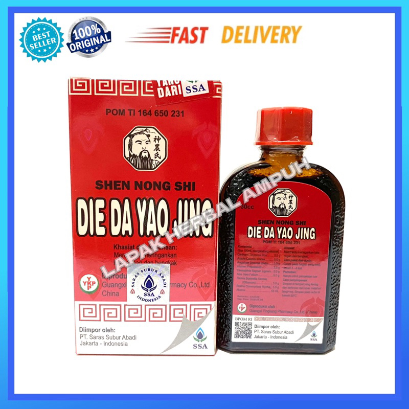 Jual DIE DA YAO JING 30cc Obat Luka Dan Memar | Shopee Indonesia