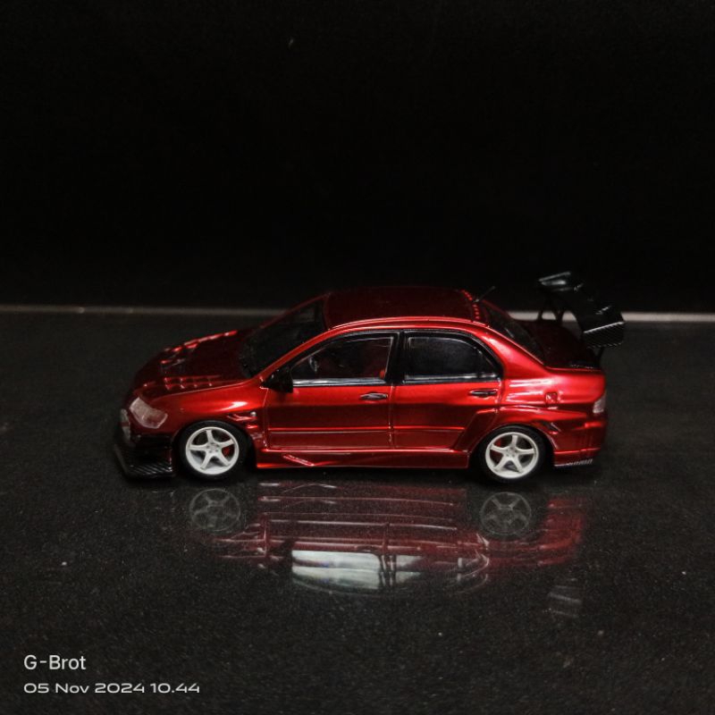 Jual cm model mitsubishi lancer evo ix voltex red candy | Shopee Indonesia