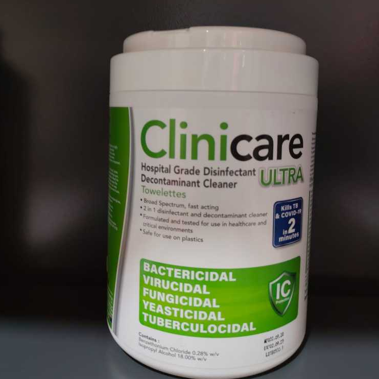 Jual Clinicare Eco Tissue Wipes Disinfectant | Shopee Indonesia