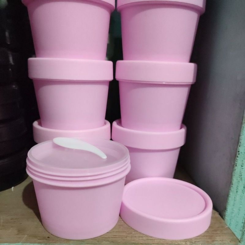 Jual pot 100g pot es krim / POT MAGGOLE 100g / POT WAXING LULUR SCRAB ...