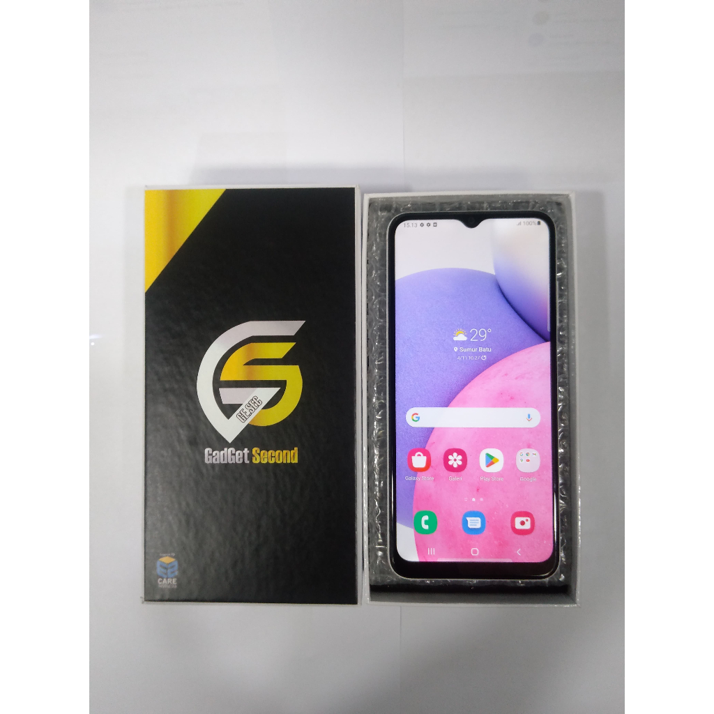 Jual SAMSUNG GALAXY A03S - SM A037 4/64 SECOND FULLSET BOX CUSTOM ...
