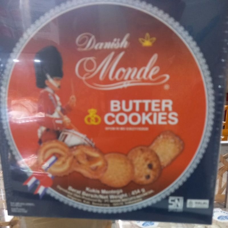 Jual Danish Monde Butter Cookies 454 gr | Shopee Indonesia