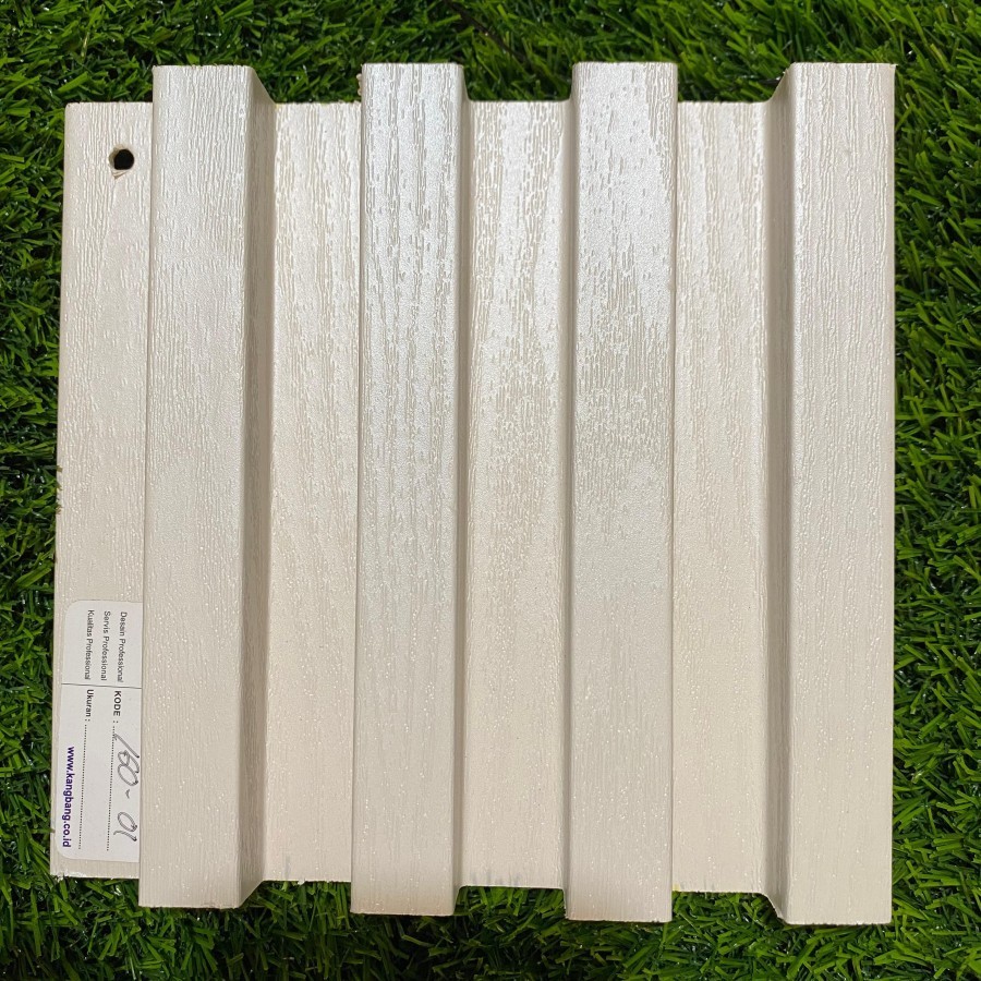 Jual WPC Wood Wall Panel Wallpaper PVC Dekorasi Dinding - 160-11 ...
