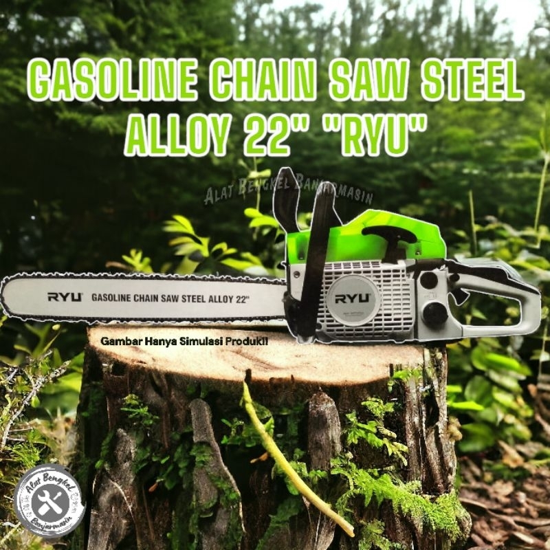 Jual MESIN CHAIN_SAW "RYU" RGS 22" ||MESIN CHAIN SAW "RYU" 2 TAK 22 ...