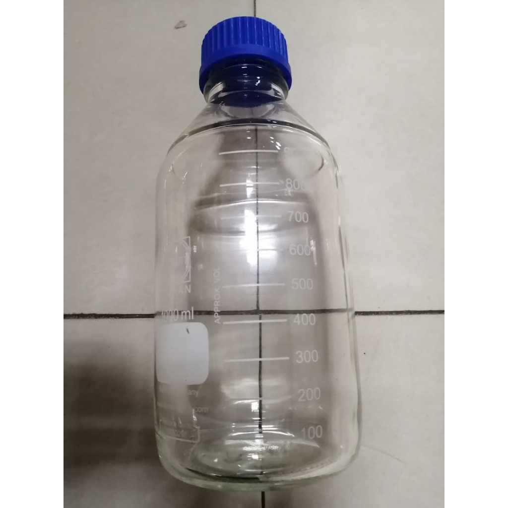Jual Laboratory Bottle 1000 ml DURAN Botol DURAN 1000 ml / Botol Sample ...