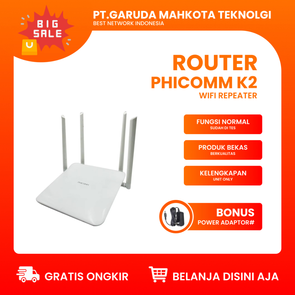 Jual Router PHICOMM K2 Dual Band High Performance Wireless Wifi Extender Second | Shopee Indonesia