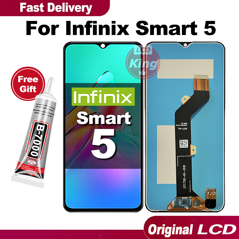 Jual LCD FOR INFINIX smart 5 Fullset TOUCHSCREEN Crown Murah Ori ...