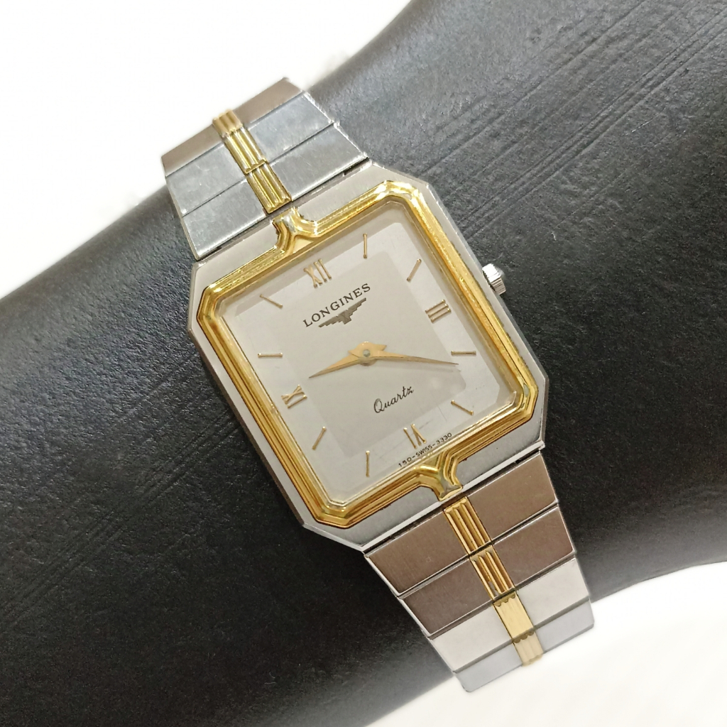 Jual Longines Flagship Tank Two Tones Quartz Watch Jam Tangan Mewah ...