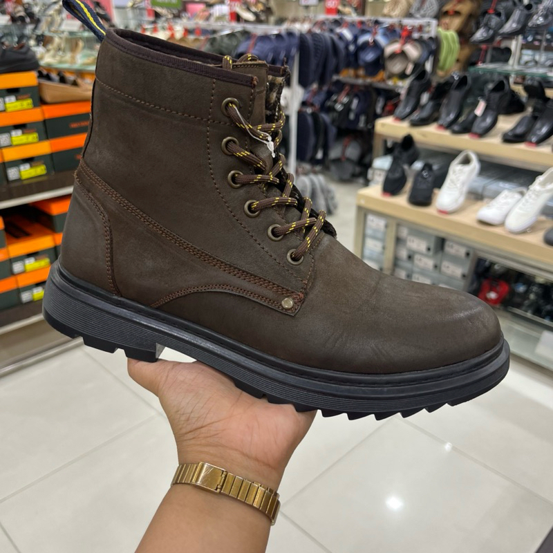 Jual Sepatu Boots Pria by Jim Joker | Sepatu Kulit Jim Joker | Boots ...