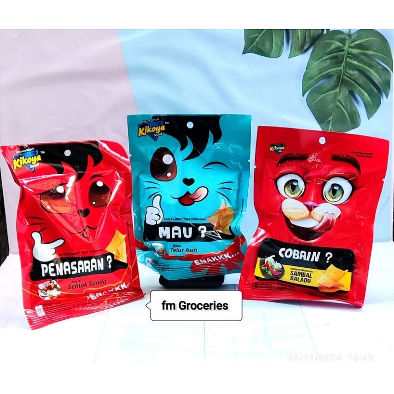 Jual Kikoya Snack Chips isi 10 pack | Halal | Shopee Indonesia