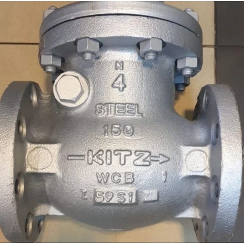 Jual SWING CHECK VALVE KITZ ANSI 150 / #150 WCB 4" | Shopee Indonesia
