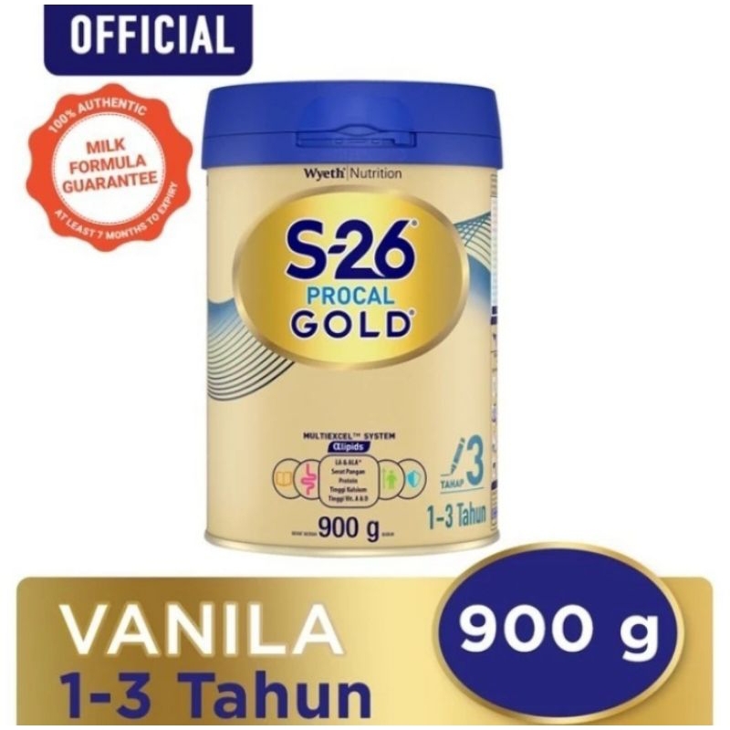 Jual S26 PROCAL GOLD TAHAP 3 isi 900GRAM | Shopee Indonesia