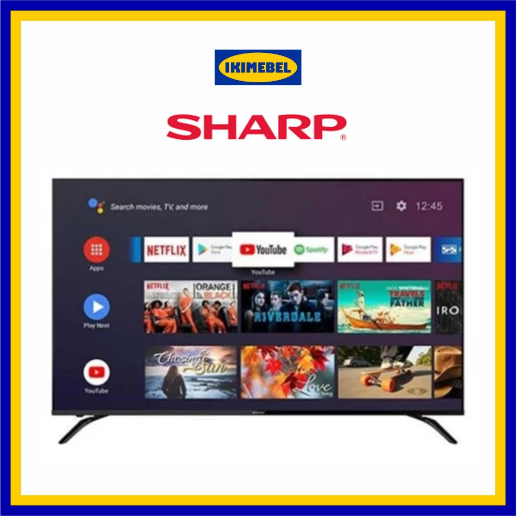 Jual SHARP LED Google TV Sharp 2T-C32GH3000I 32 Inch HD | Shopee Indonesia