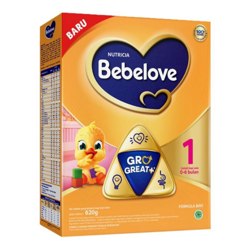 Jual Bebelove 1 Susu Formula Bayi Bubuk 0-6 Bulan 620 g | Shopee Indonesia