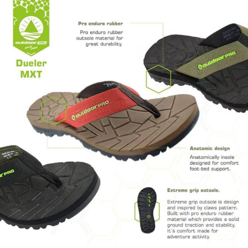 Jual SANDAL GUNUNG OUTDOOR PRO DUELER MXT GRIP ANTI SELIP SANDAL MODEL ...