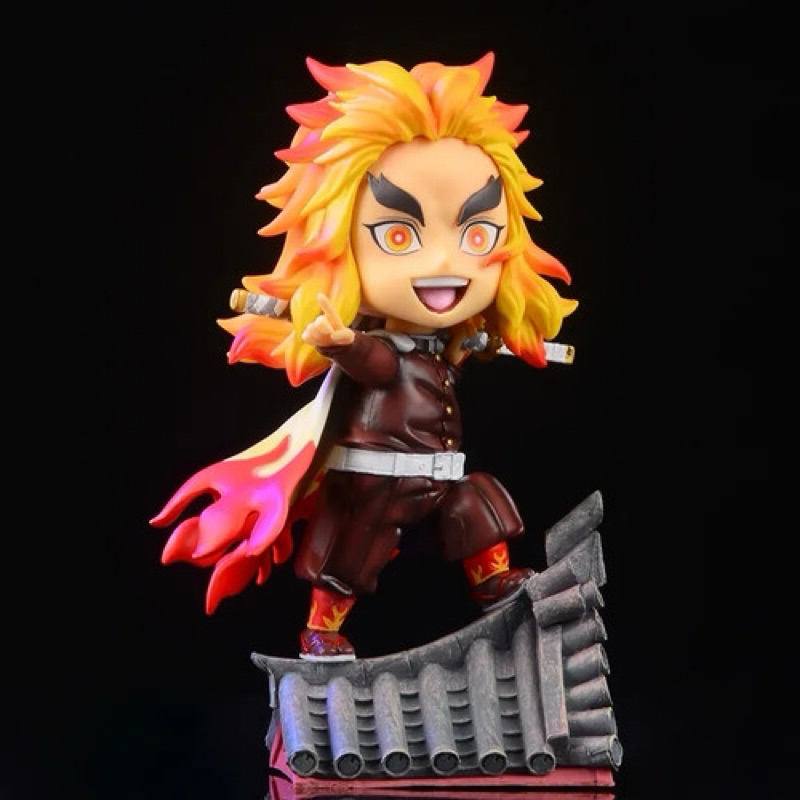 Jual Action Figure Rengoku Kyojuro Demon Slayer Chibi | Shopee Indonesia