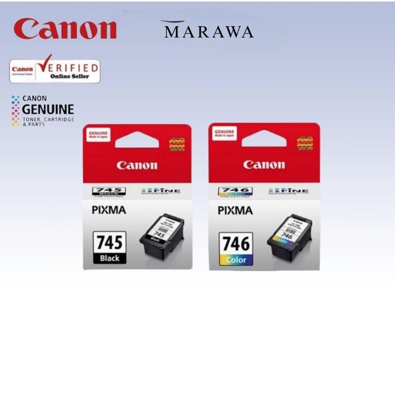 Jual Tinta Cartridge Canon PG-745/CL-746 For Printer ip2870/ts307 ...
