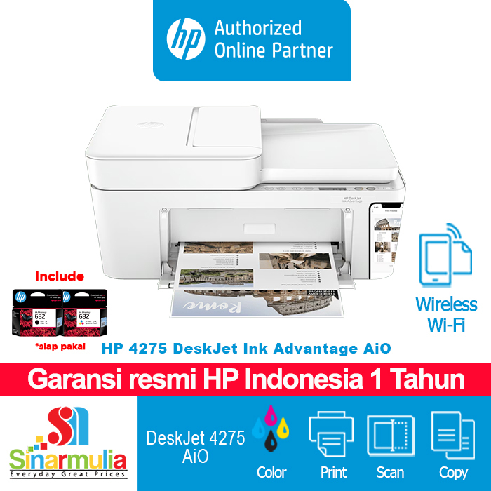 Jual Printer HP 4275 DeskJet Ink Advantage All in One Wireless Wi-Fi ...