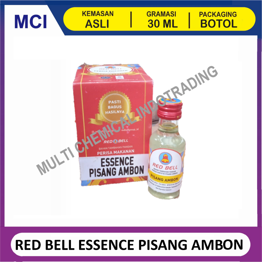Jual RED BELL ESSENCE PISANG AMBON 30 ML | Shopee Indonesia