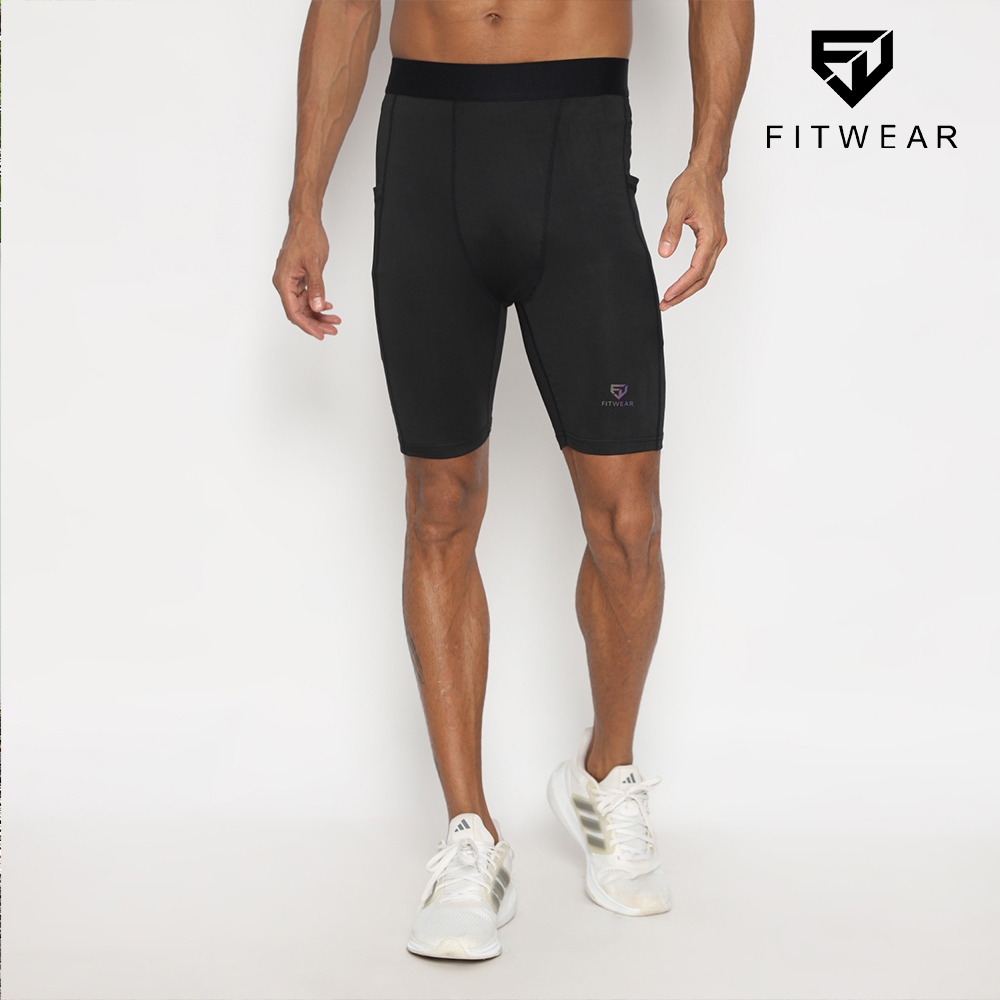 Jual Fitwear - Legging Baselayer Pendek Dryfit Pria FITWEAR JUSTIN ...