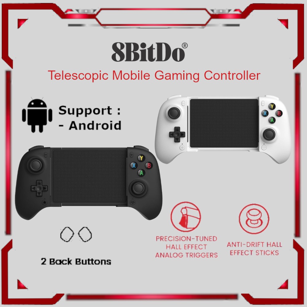 Jual 8Bitdo Ultimate Telescopic Wireless Mobile Gaming Controller ...