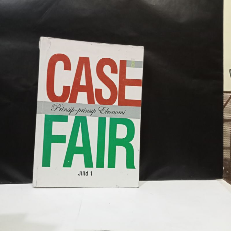 Jual Buku Case Prinsip Prinsip Ekonomi Fair Jilid 1 Edisi 8 - Ray C. Fair | Shopee Indonesia