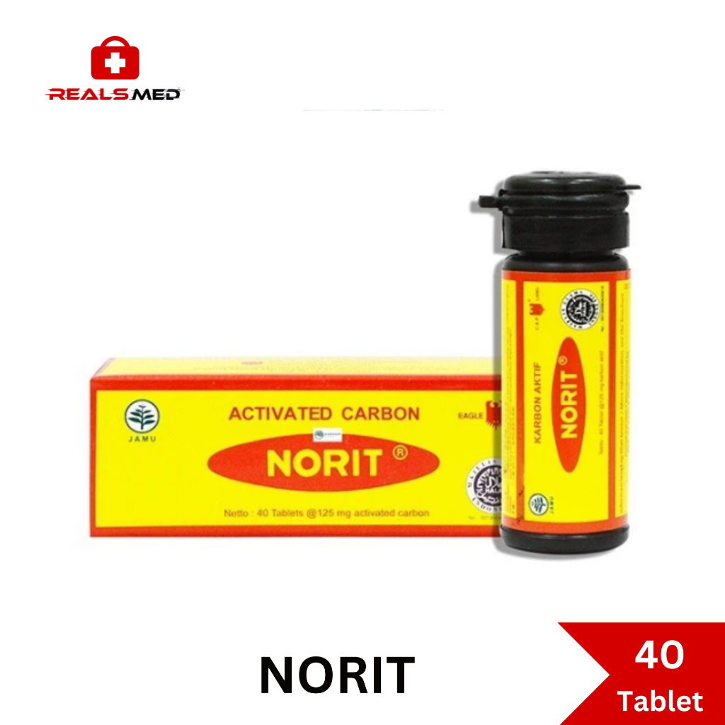 Jual Norit Karbon Aktif 40 Tablet - Obat Diare, Kembung, dan Penyerap ...