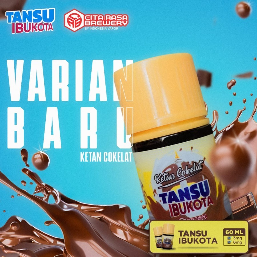 Jual LIQUID TANSU V2 KETAN COKELAT FREEBASE 60ML - ORIGINAL CITA RASA ...