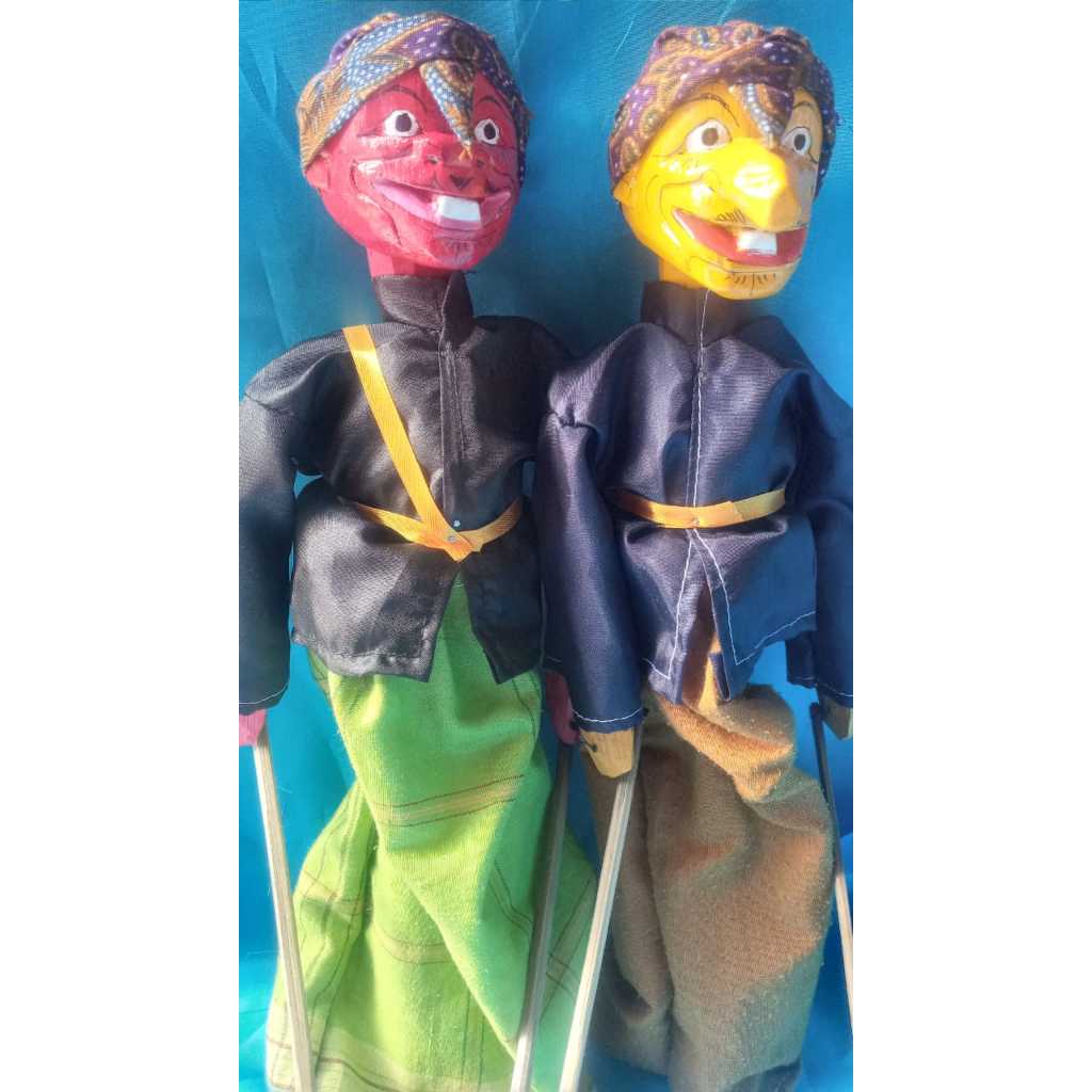 Jual wayang golek cepot dewala grharja 1 paket ukuran 35cm | Shopee ...