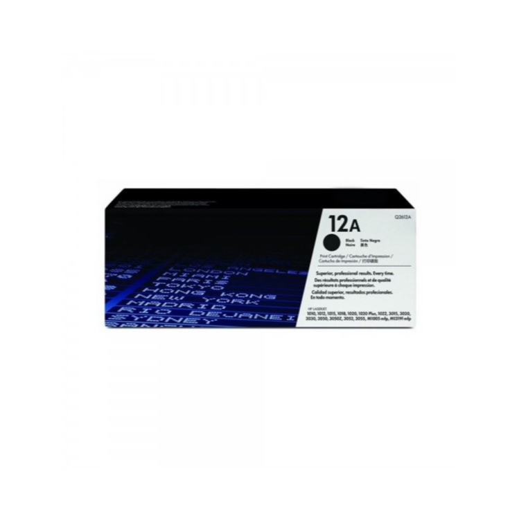 Jual Toner Hp 12A Black Cartridge Q2612A | Shopee Indonesia
