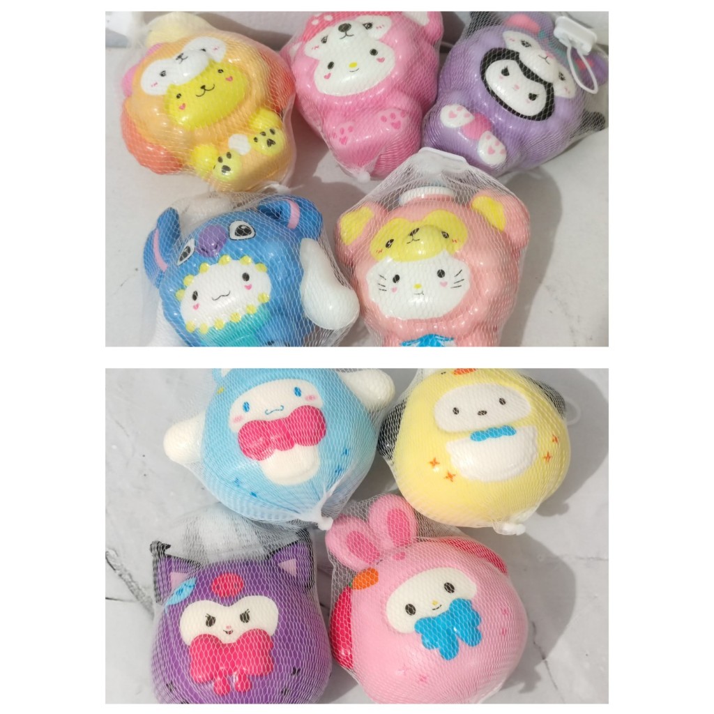 Jual Squishy Lucu Sanrio Carnival / Mainan Squishy Anti Stress ...