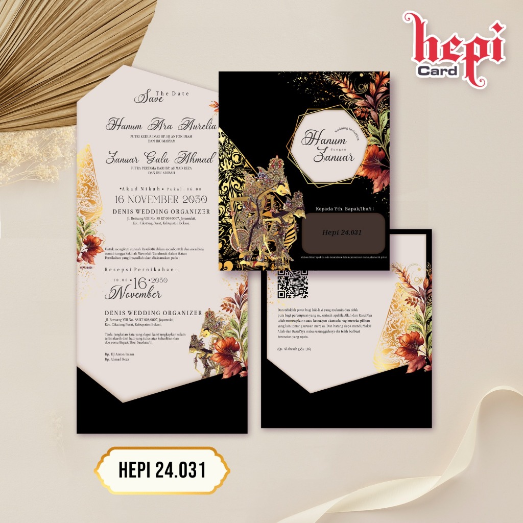 Jual Blangko Undangan HEPI 24.031 (Free File Setting Corel) | Shopee ...