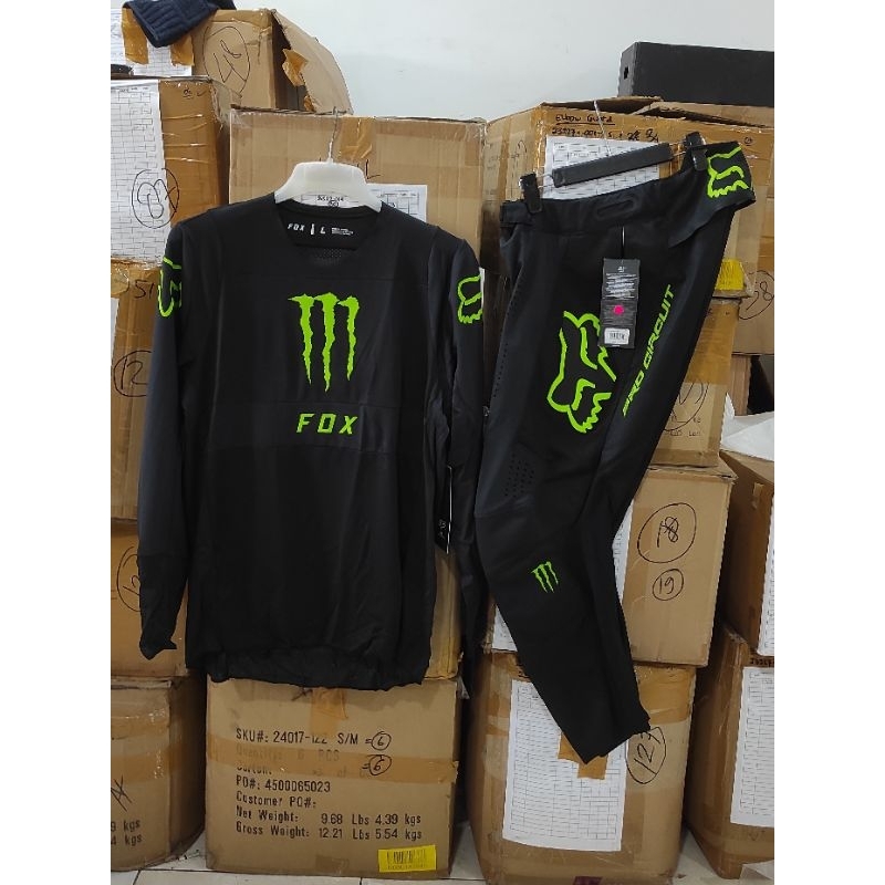 Jual Jersey Set Fox 360 Monster Pro Circuit Special Edition Original ...