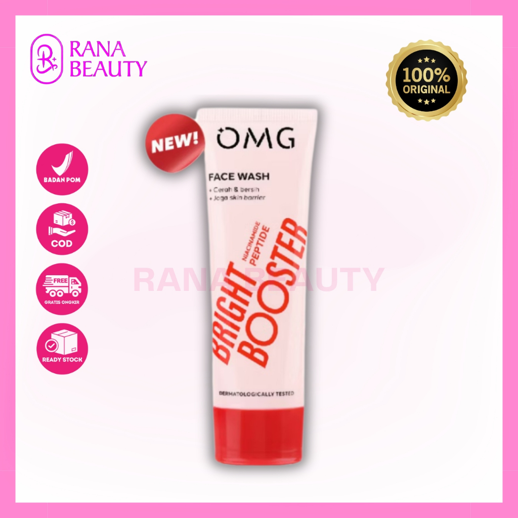 Jual OMG Face Wash 100 ml / OMG Bright Booster Face Wash / OMG Oh My ...