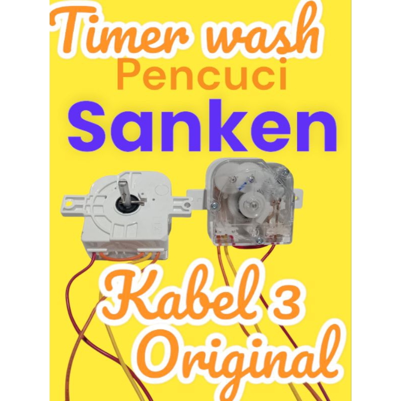 Jual TIMER WASH/PENCUCI MESIN CUCI SANKEN ORIGINAL | Shopee Indonesia