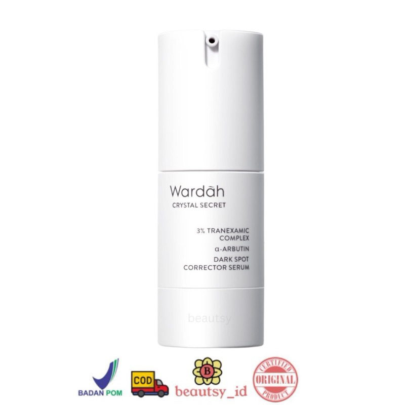 Jual Wardah Crystal Secret 3% Tranexamic Complex Arbutin Dark Spot ...