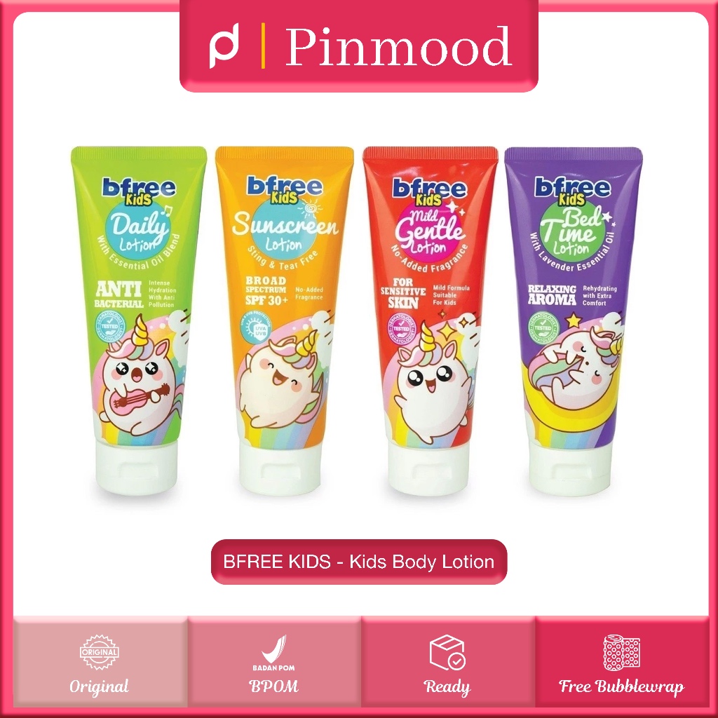 Jual BFREE - KIDS LOTION SERIES ( 100 ml ) - Lotion Anak Sunscreen ...