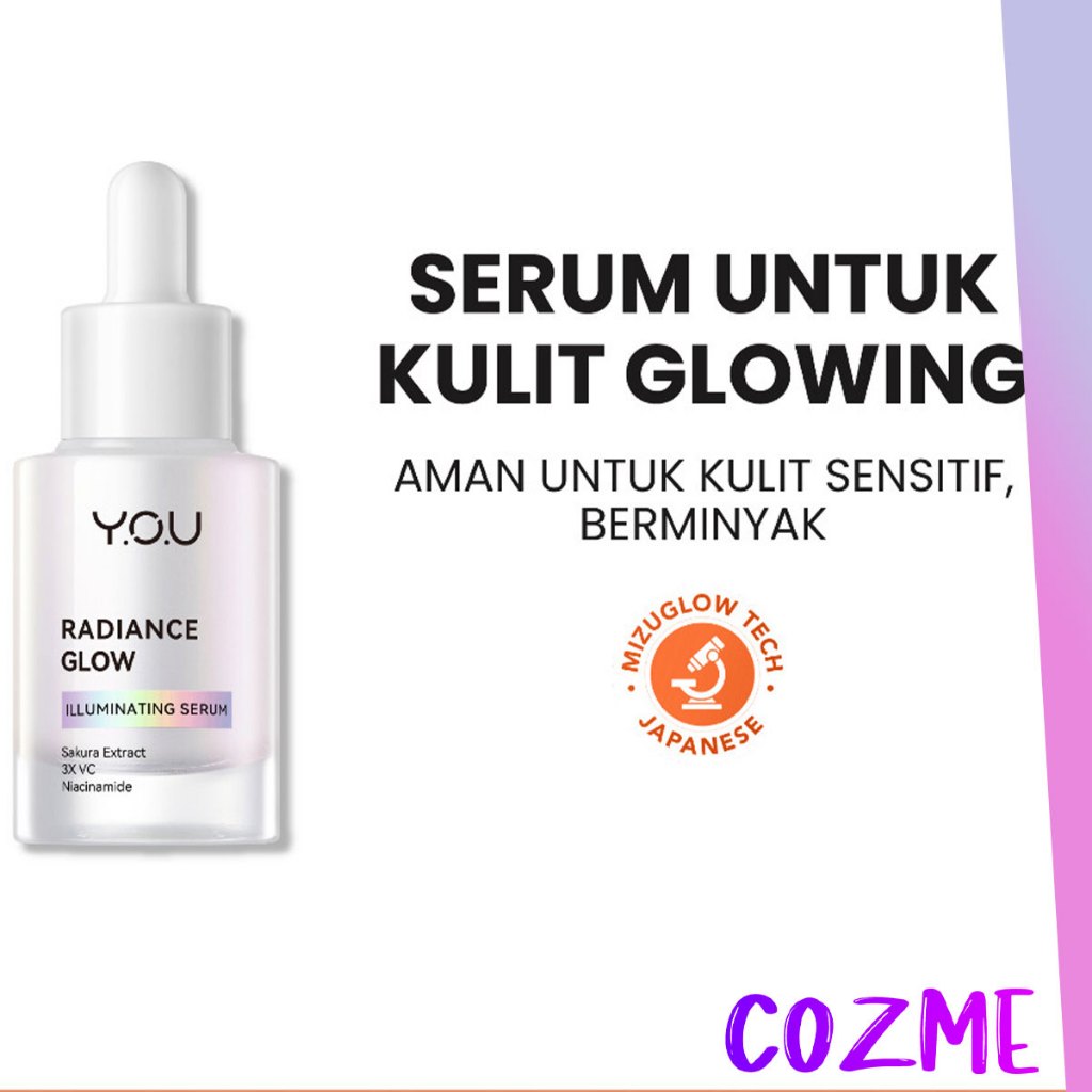 Jual YOU Radiance Glow Soothing Illuminating Serum 20mL | Sensitive ...
