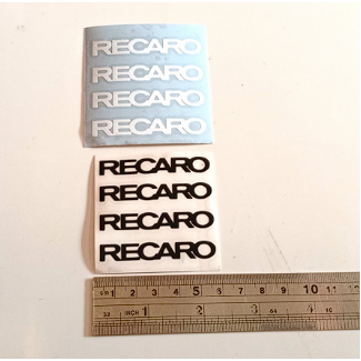 Jual stiker recaro cutting sticker jok recaro JDM 90s | Shopee Indonesia