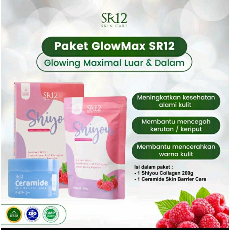 Jual QnA Shiyou Collagen SR12 netto 100 gr & 200 gr | Shopee Indonesia