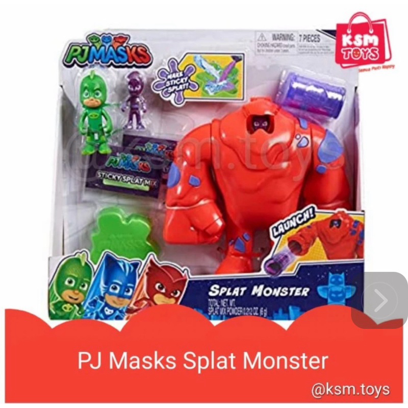 Jual PJ Masks splat monster Mainan original | Shopee Indonesia