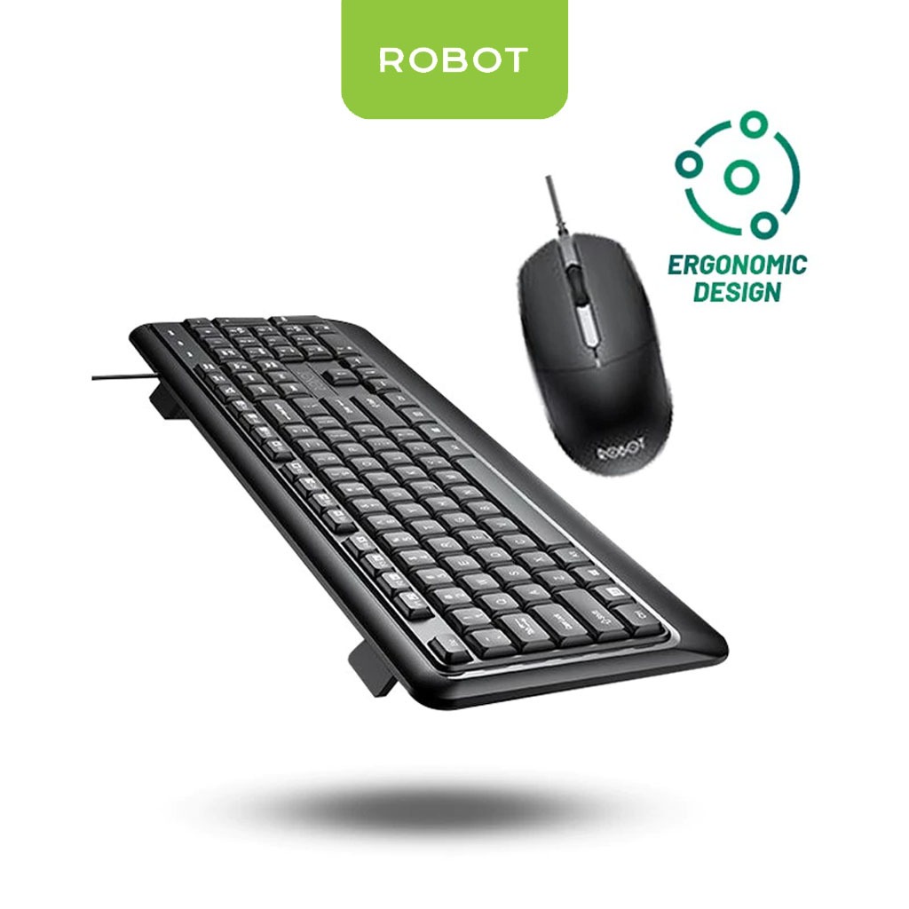 Jual ROBOT KM2600 Combo Keyboard and Mouse Set for Komputer/Laptop ...