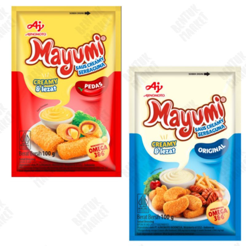 Jual MAYUMI Saus Mayones Original 100gr / MAYUMI Saus Mayones Pedas ...
