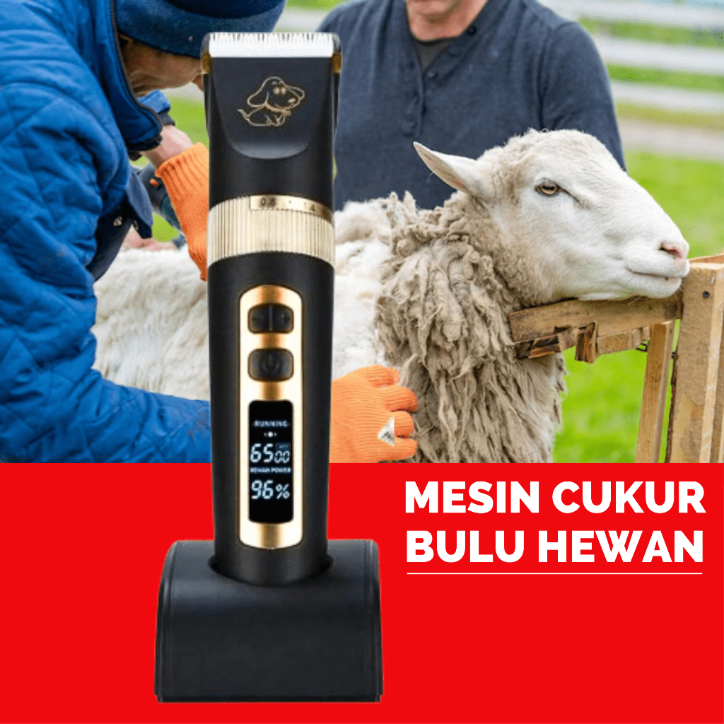 Jual PUSAT Baorun P9 Hitam Alat Cukur domba garut Elektrik / mesin cukur kambing domba garut ...